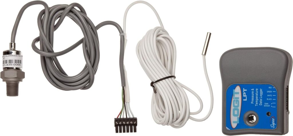 Supco LPT LOGiT Pressure and Temperature Data Logger Review - Data Loggers