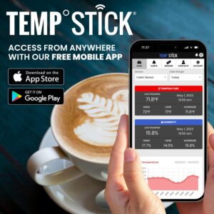 Temp Stick Remote WiFi Temperature & Humidity Sensor Review - Data Loggers
