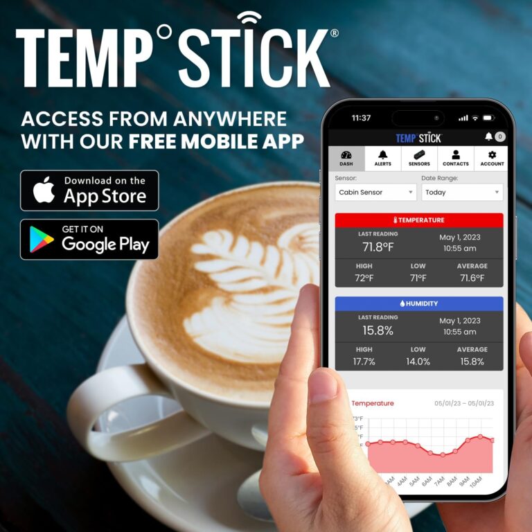 Temp Stick Remote WiFi Temperature & Humidity Sensor Review ...