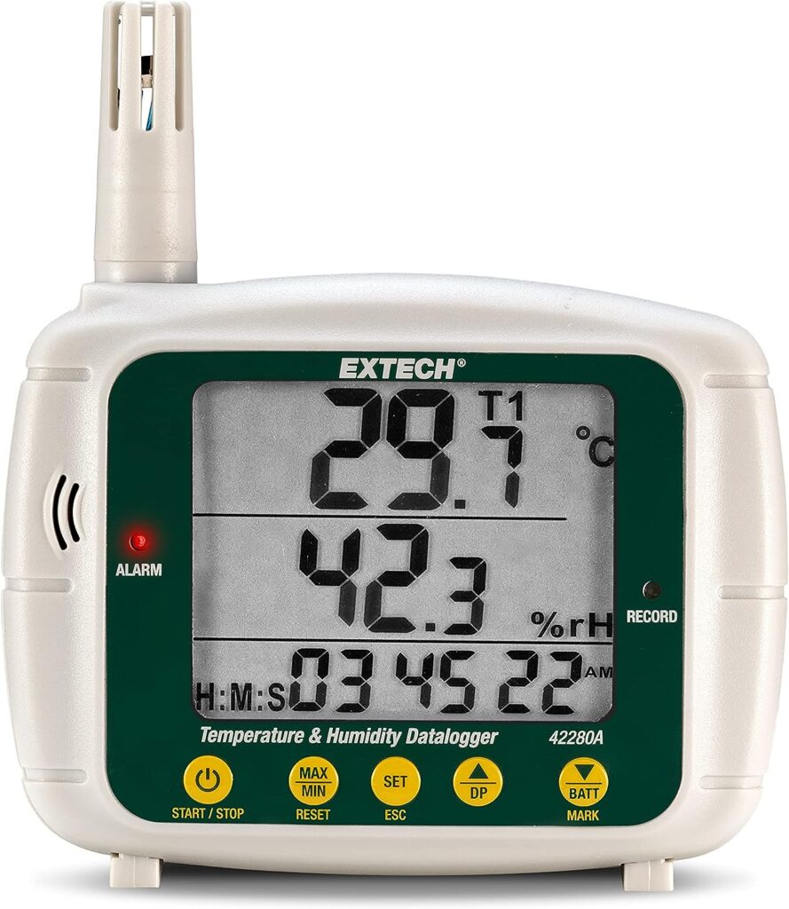 Extech 42280A Temperature and Humidity Datalogger Review - Data Loggers