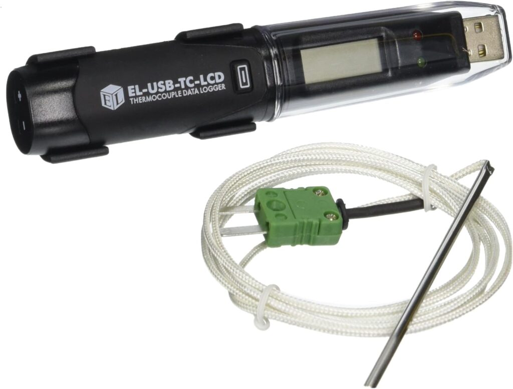 Lascar EL-USB-TC-LCD Thermocouple Temperature Data Logger Review - Data Loggers