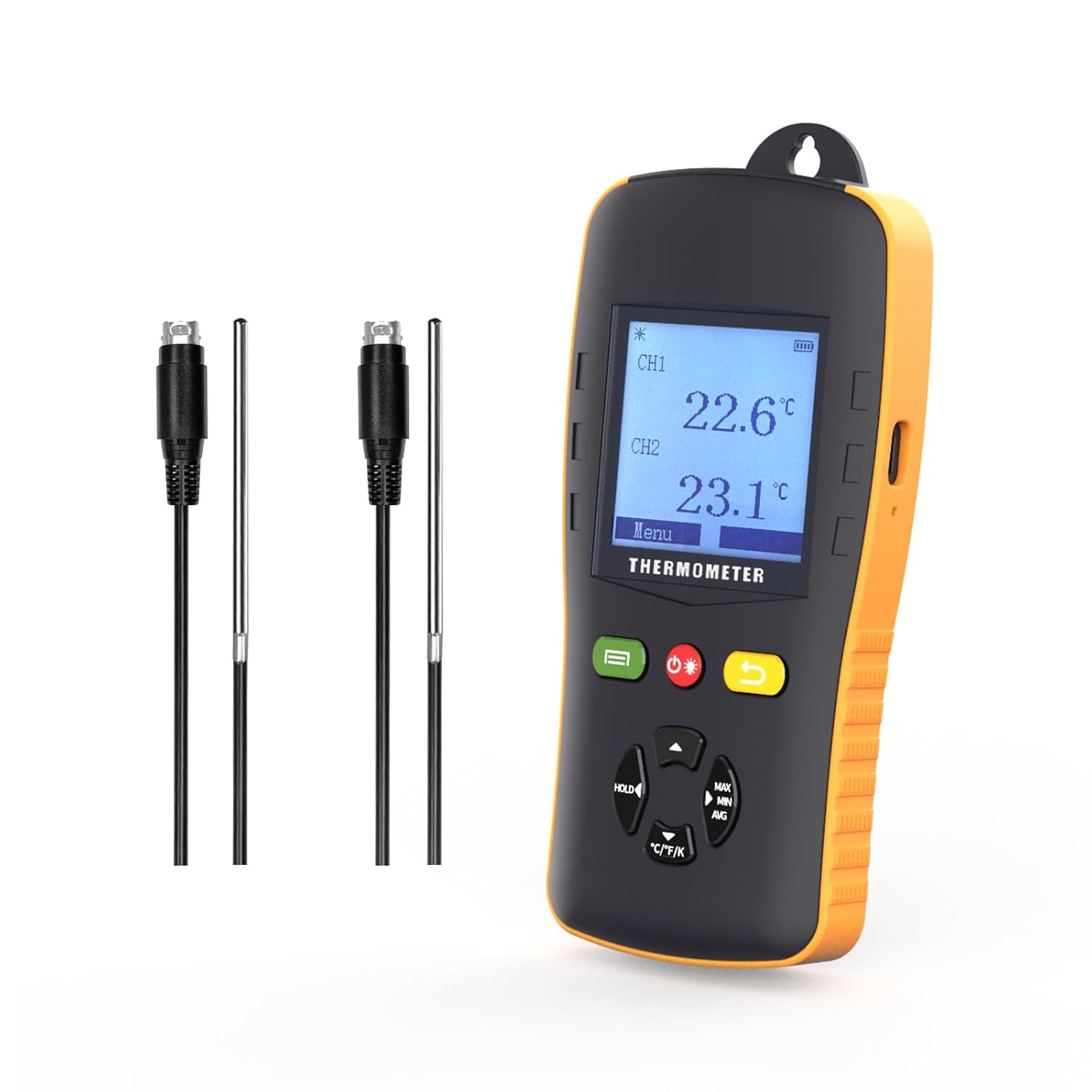 Tzone PT100 Thermometer Data Logger with Probe - Data Loggers